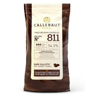 Chocolade callets 10 kg - Callebaut puur 811 - Chocolate Planet